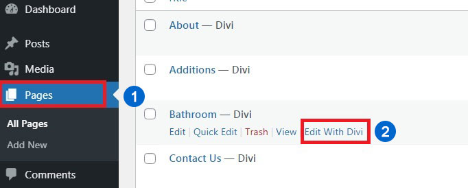 Edit Images in Service Pages - Protractor Media